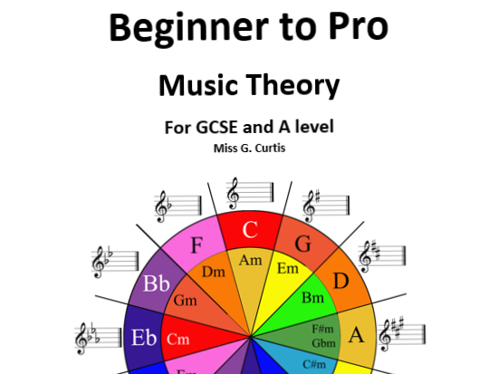 Beginner to Pro - Music Theory and Terminology for WJEC GCSE and A ...