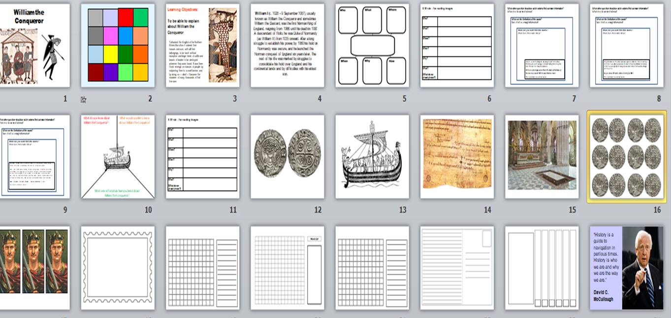 William the Conqueror Bundle | Teaching Resources