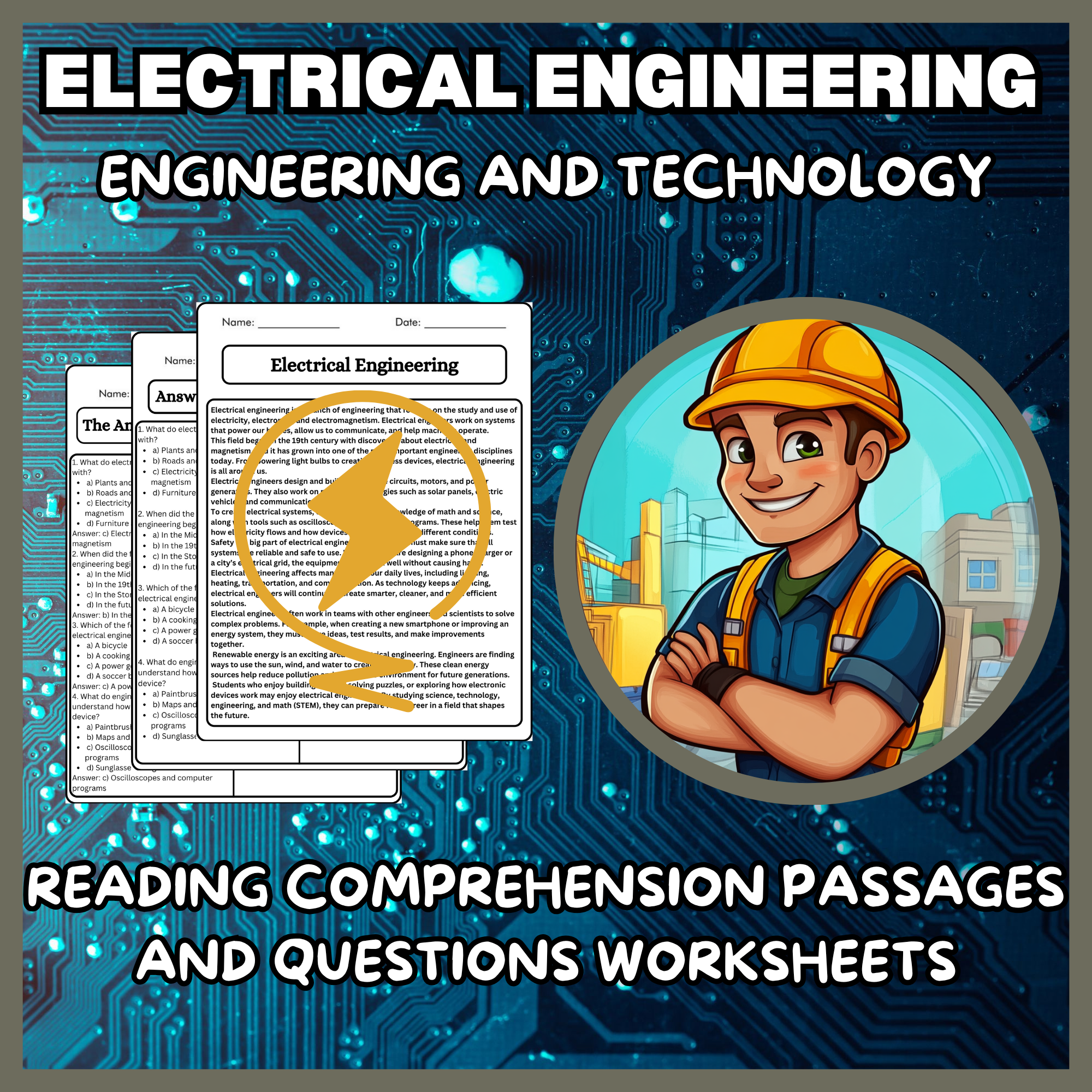 Electrical Engineering Reading Comprehension Passages & Questions ...