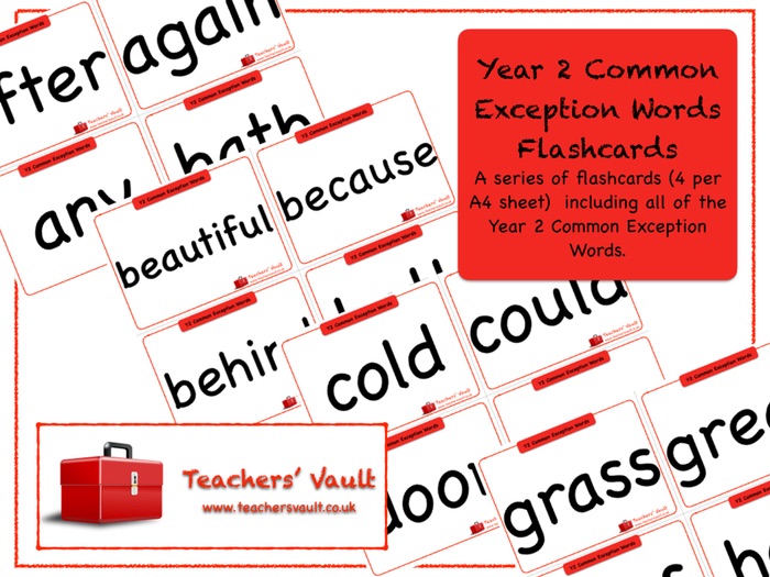 Y2 Cew Flashcards Teaching Resources