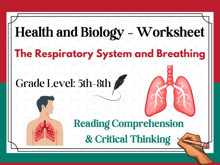 Health and Biology : Reading Comprehension Passages & Questions ...