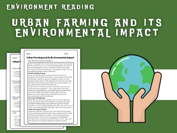 Urban Farming and Its Environmental Impact - Environment Reading ...
