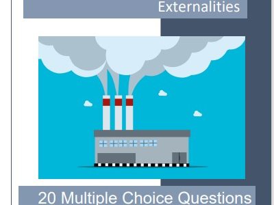 Externalities - 20 Multiple Choice Questions for Economics | Teaching ...
