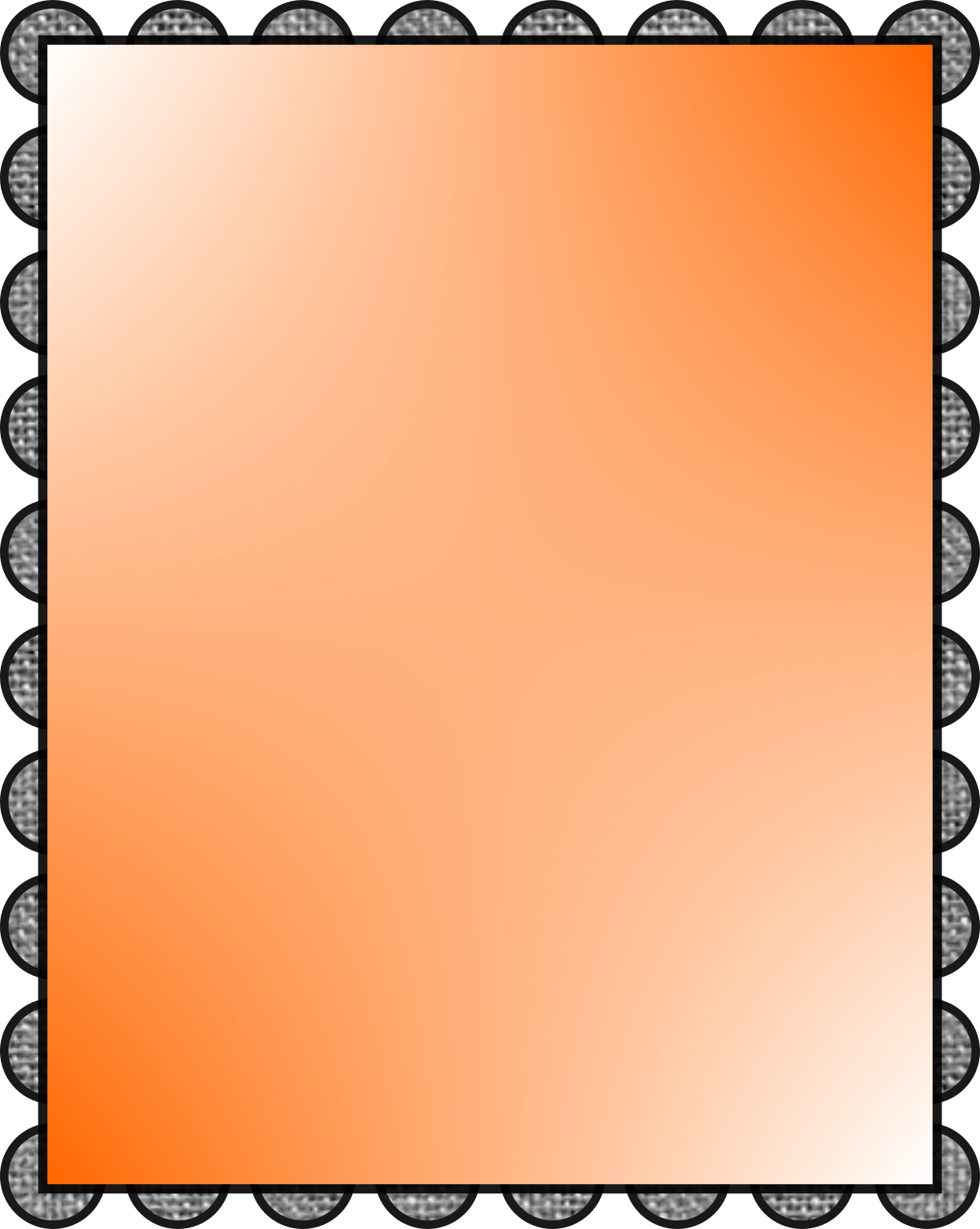 Postage Stamps Clip Art - 20 Colored Templates | Teaching Resources