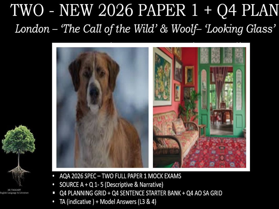 TWO - PAPER 1 | 2026 FULL MOCKS | Q4 PLAN | Teaching Resources