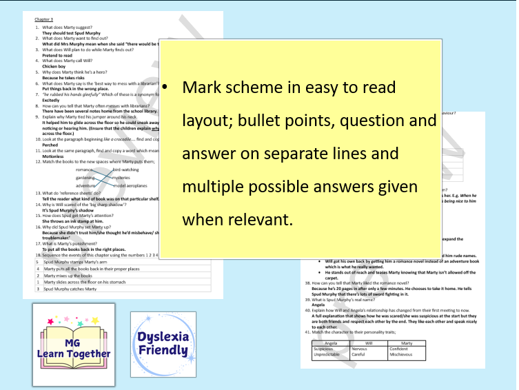 KS2 VIPERS The Legend of Spud Murphy: Whole Book Reading comprehension ...