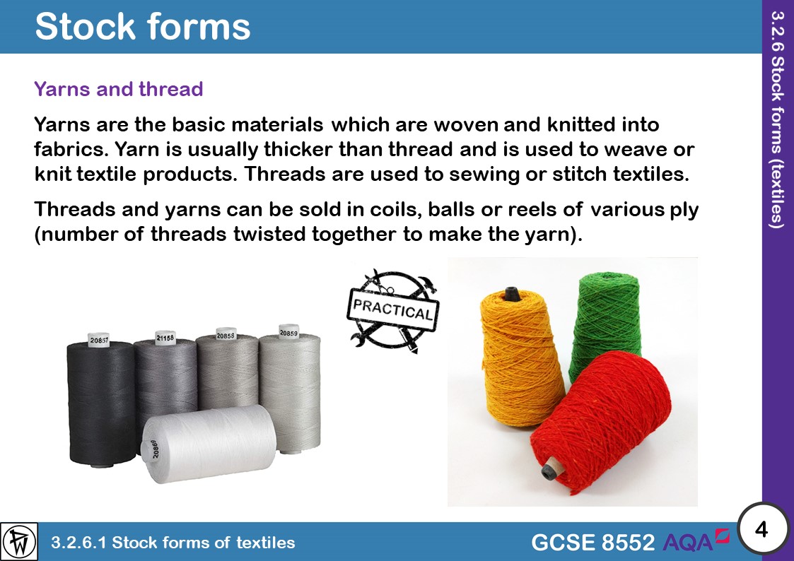 AQA GCSE Design and Technology 3.2: Specialist technical principles ...