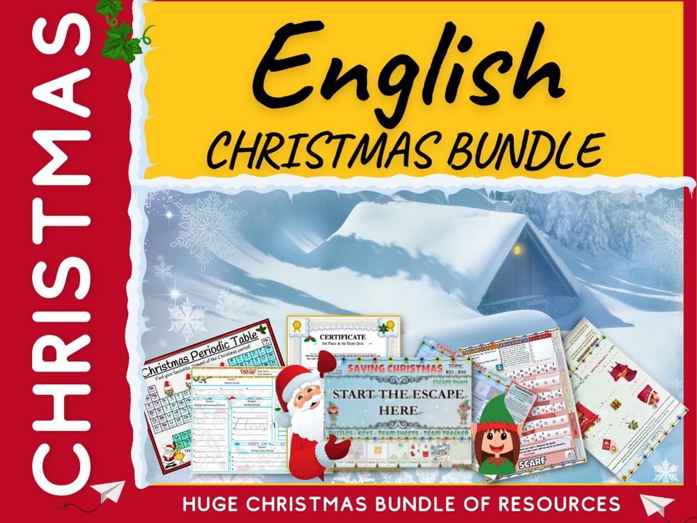English Christmas End of Year | Teaching Resources