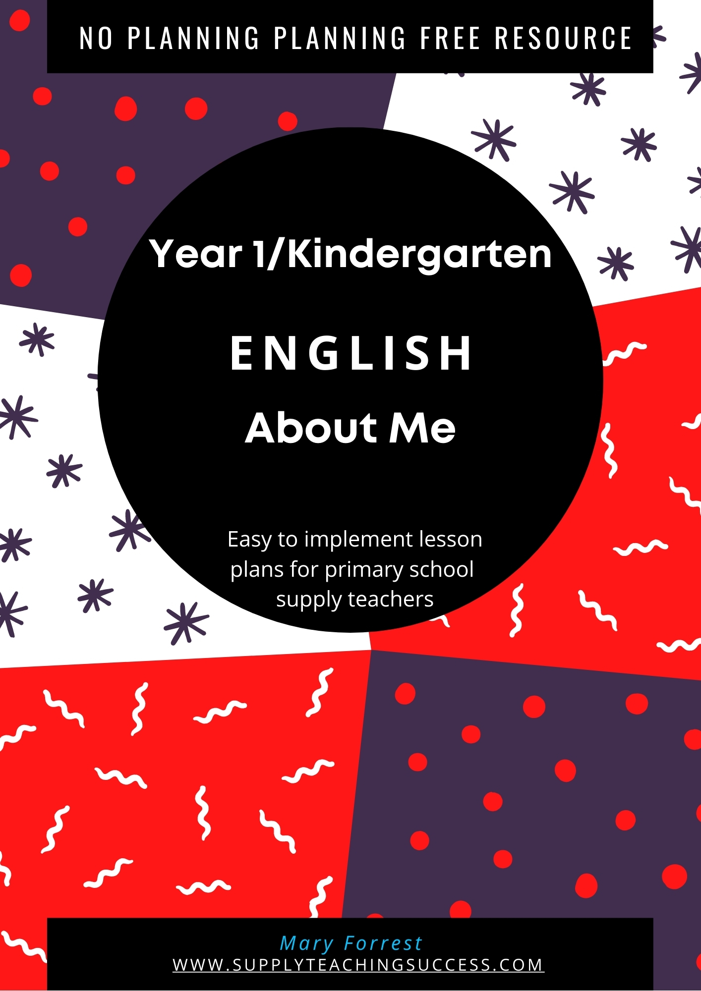 Supply Teaching Lesson Plan Year 1 English Teaching Resources