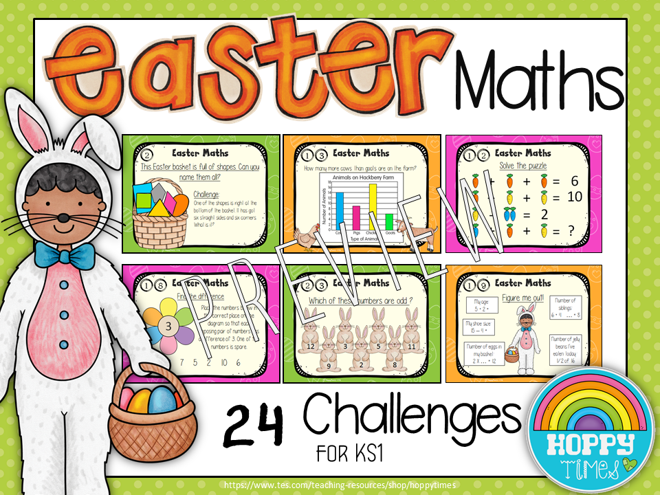 Easter Maths KS1 Teaching Resources