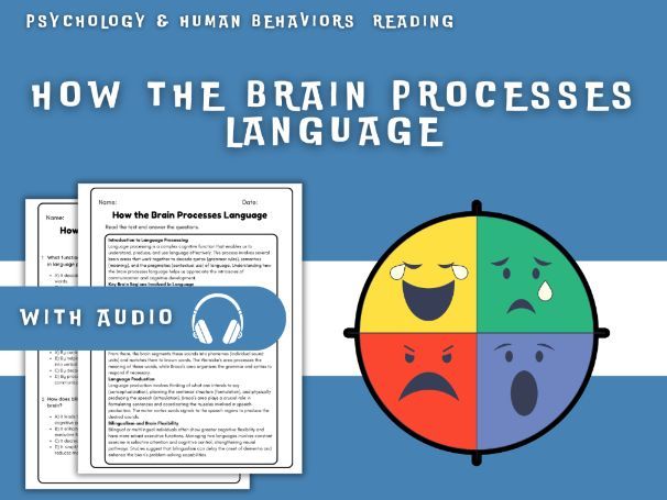 How the Brain Processes Language -Psychology and Human Behavior Reading ...