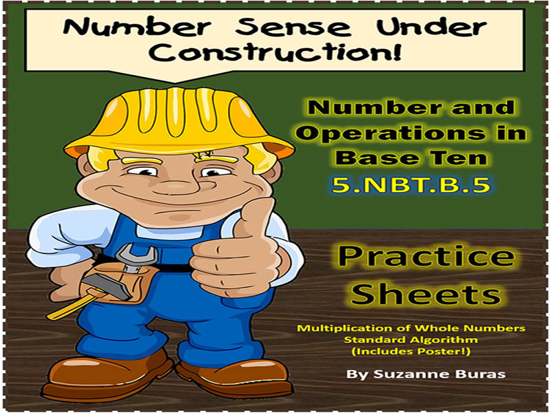 Number Operations in Base Ten: Multiplication Algorithm Practice ... Number Operations in Base Ten: Multiplication Algorithm Practice ...
