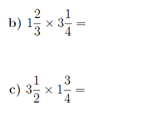 Multiplying and dividing mixed numbers worksheet no 2 (with solutions ...