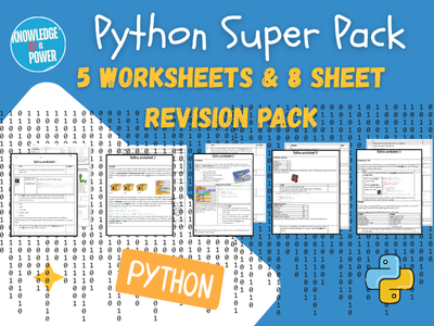 Python Programming Super Pack: KS3–KS4 | Teaching Resources