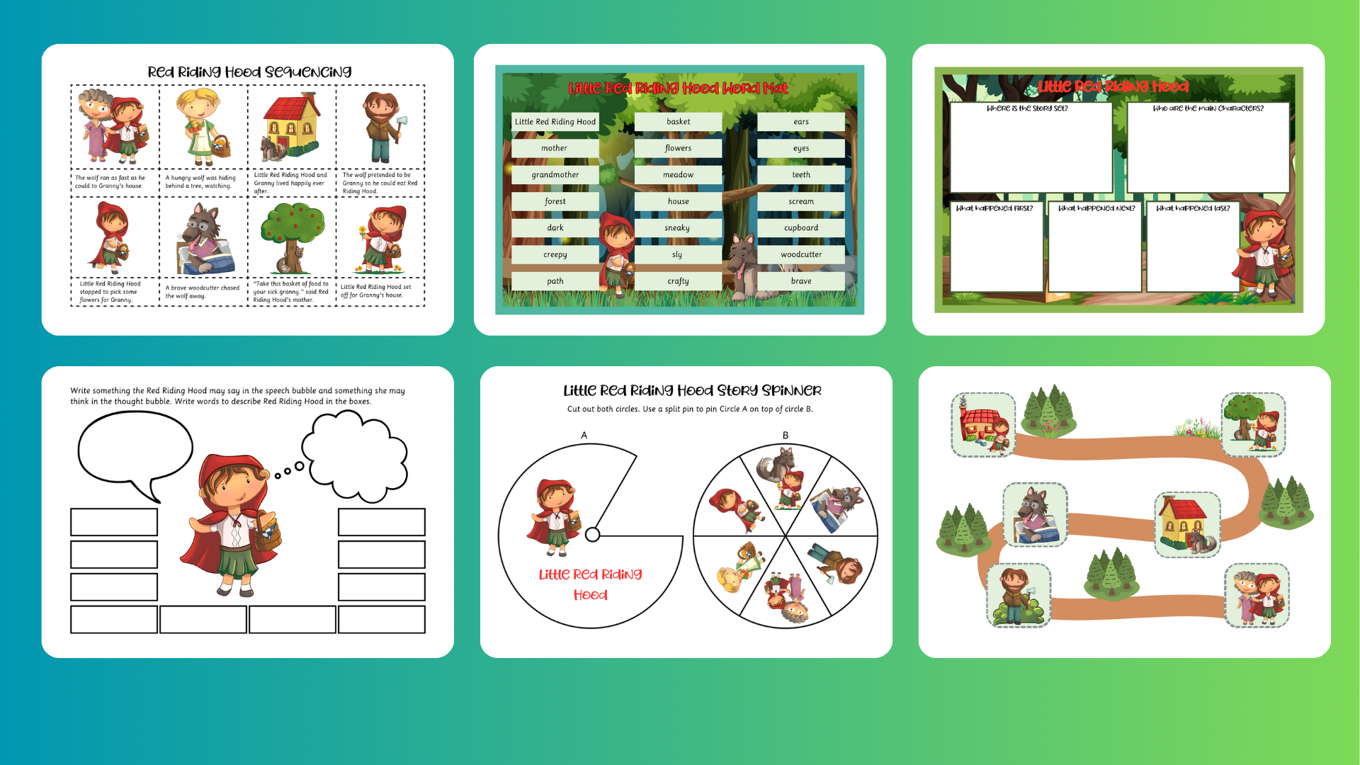 Little Red Riding Hood:Traditional And Fairy Tales | Teaching Resources