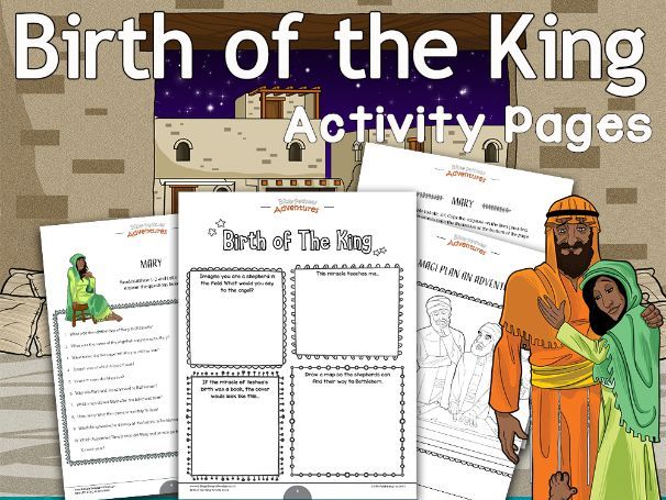 Birth of The King Activity Pack FREEBIE | Teaching Resources
