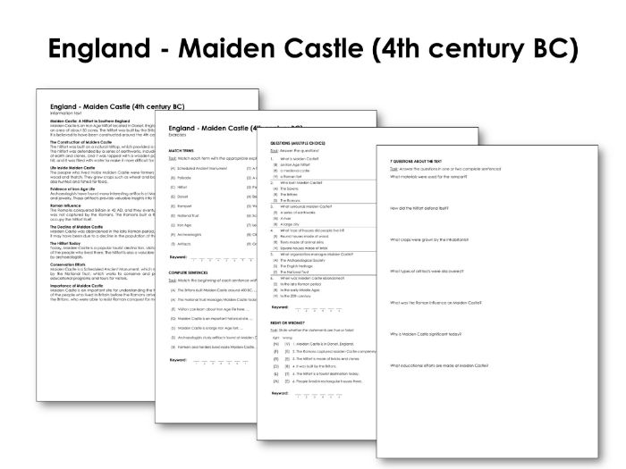 England - Maiden Castle (4th century BC) | Teaching Resources