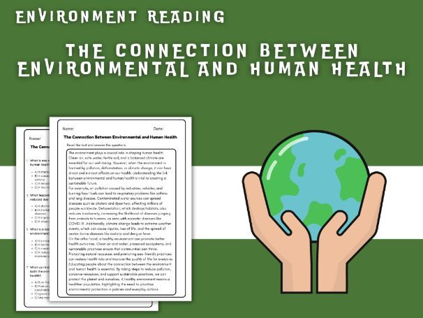 The Connection Between Environmental and Human Health - Environment ...