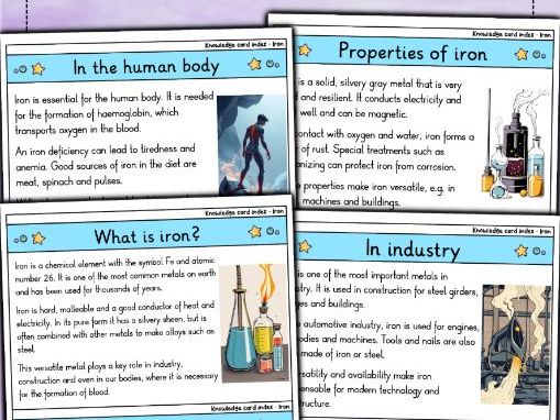 Iron - Flashcards | Chemistry | Properties, Uses & Importance ...