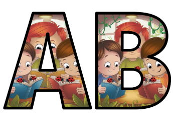 Librarians Dramatic Role Play Center Area Lettering Set Display Title ...