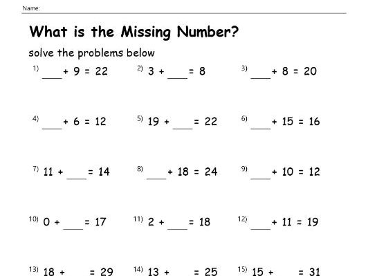 Math Worksheets, Addition | Teaching Resources