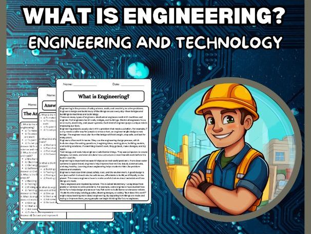 What is Engineering? Reading Comprehension Passages & Questions ...
