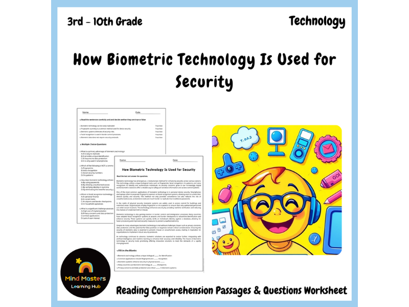 How Biometric Technology Is Used for Security Reading Comprehension ...
