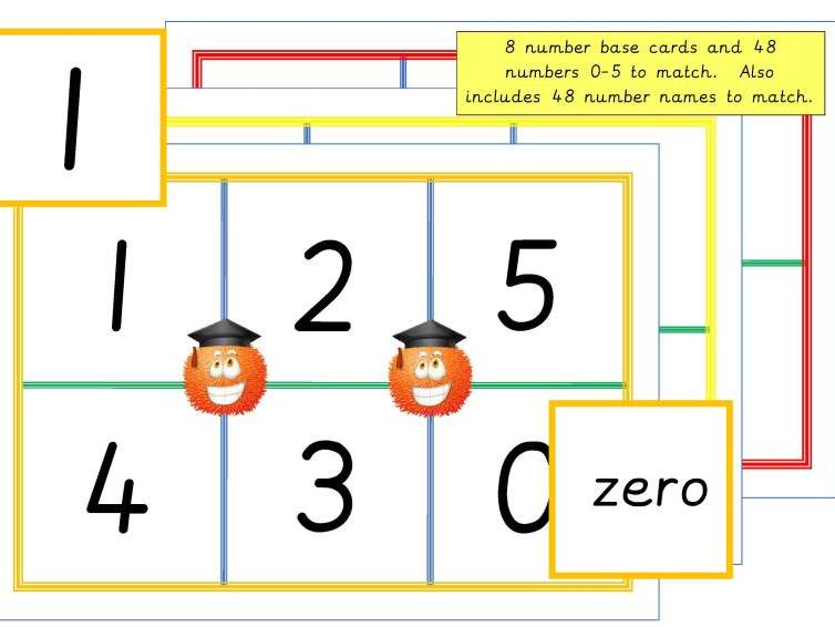 Numbers and Names to 5 | Teaching Resources
