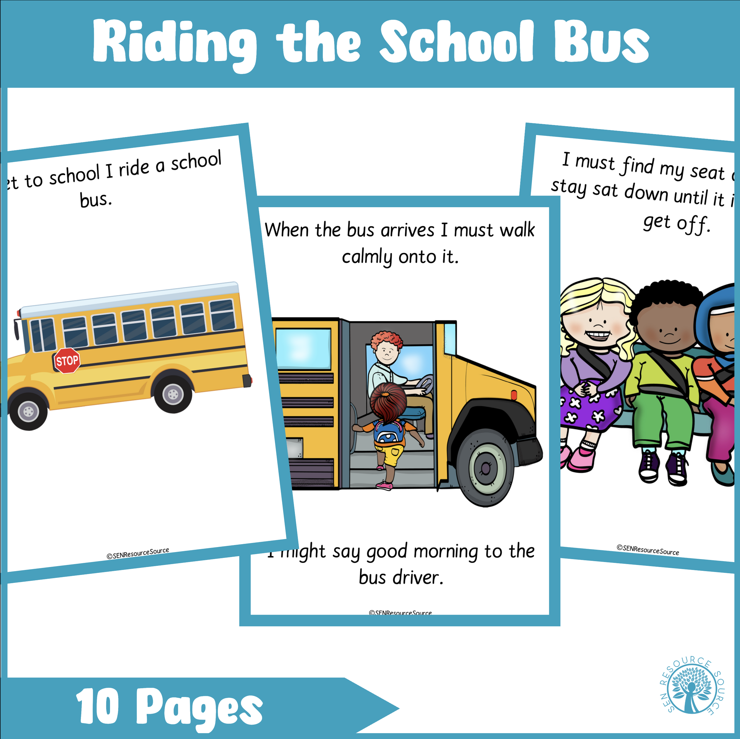 Riding the School Bus Social Story | Teaching Resources
