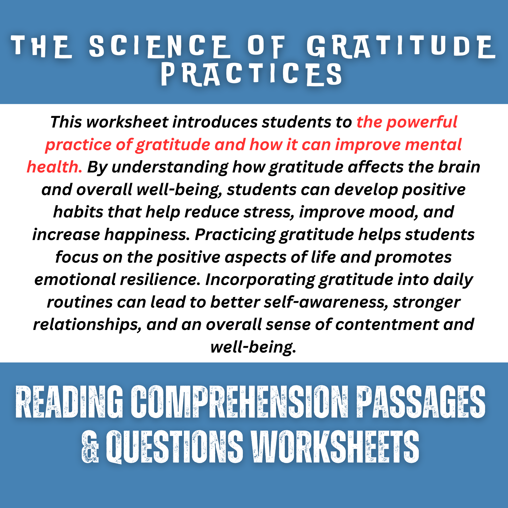 The Science of Gratitude Practices -Psychology and Human Behavior ...