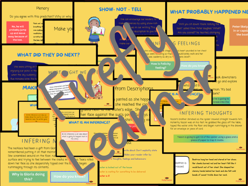 Draw Inferences from the Text - Complete Reading Lesson with Activities ...