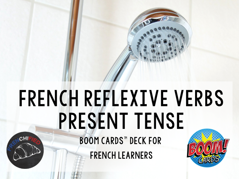 Boom Cards™ - French - Present conjugation of reflexive verbs ...