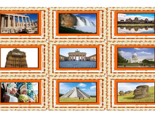 Vacation and Sightseeing 6 Spanish Photo Game Bundle | Teaching Resources