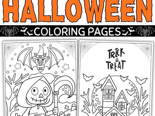 Spooktacular Halloween Coloring Pages: Unleash Your Creativity for All ...