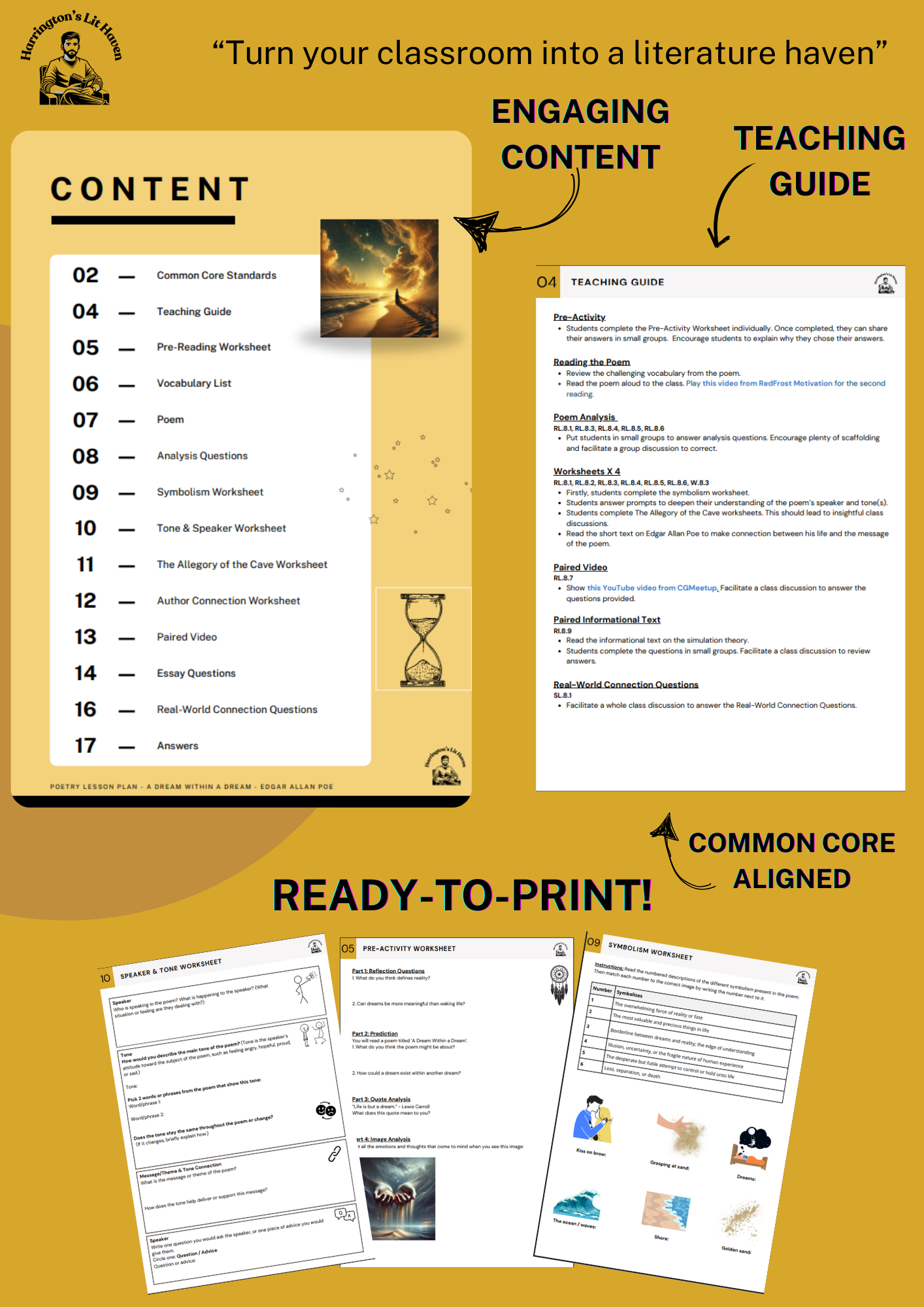 A Dream Within a Dream - Edgar Allan Poe - Symbolism, Tone, Vide, More ...