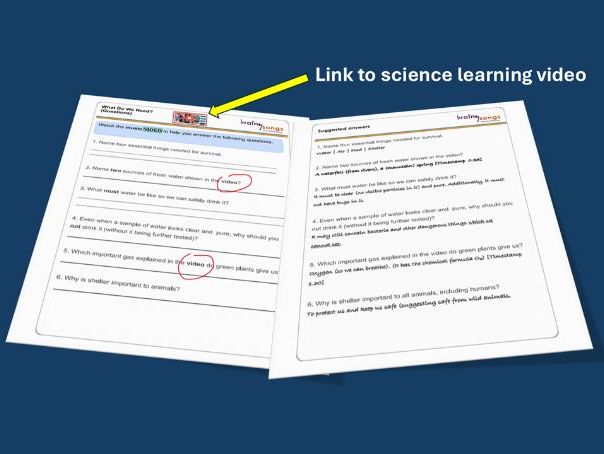 Basic Needs of Animals KS1 – SONG lesson | Teaching Resources