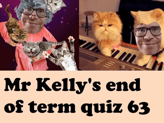 Mr Kelly's Fun Maths Reward Quiz 63 | Teaching Resources