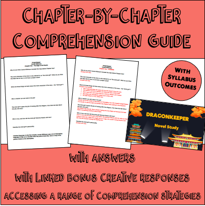 Dragonkeeper - Carole Wilkinson - Stage 3 MEGA Bundle - Novel Study ...