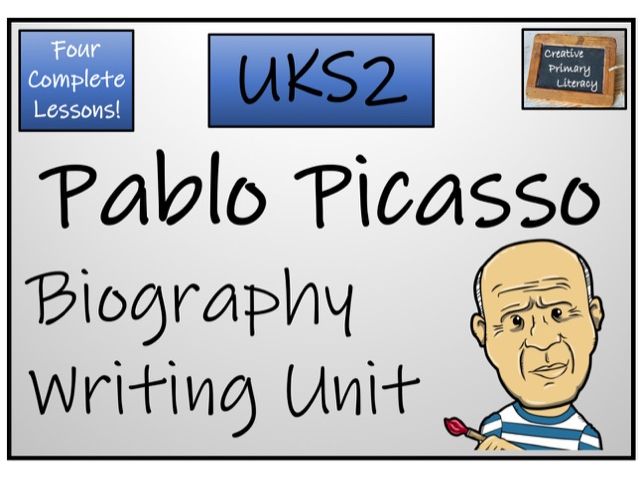 UKS2 Literacy - Pablo Picasso Reading Comprehension & Biography Bundle ...