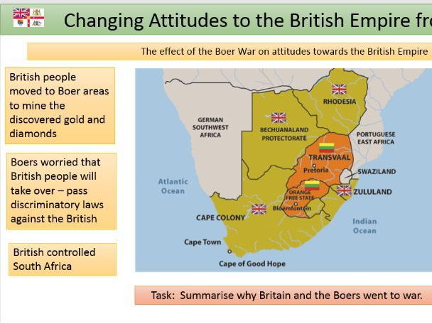 British Empire - Changing attitudes towards the Empire from 1900. OCR ...
