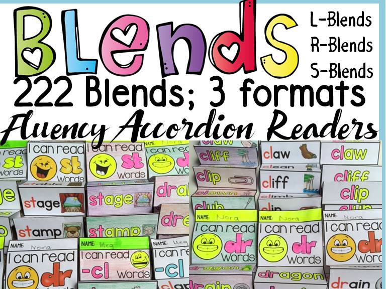 PHONICS BLENDS BUNDLE Teaching Resources