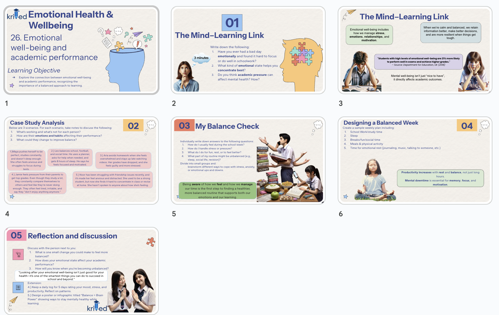 Emotional well-being and academic performance - KS4 Year 10 PSHE ...