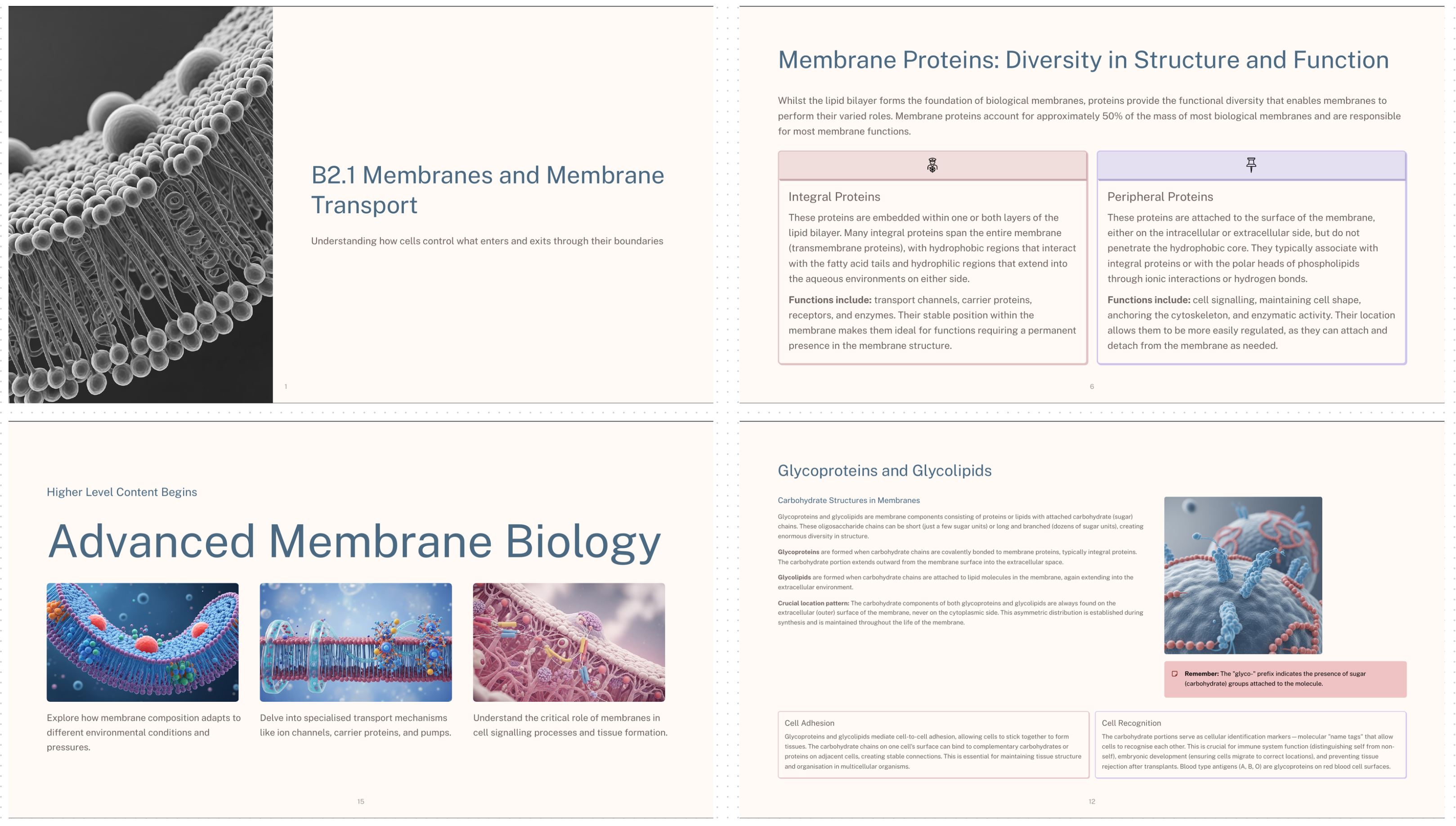IB DP Biology B2.1 Membranes Teaching Notes & PowerPoint 2026 ...