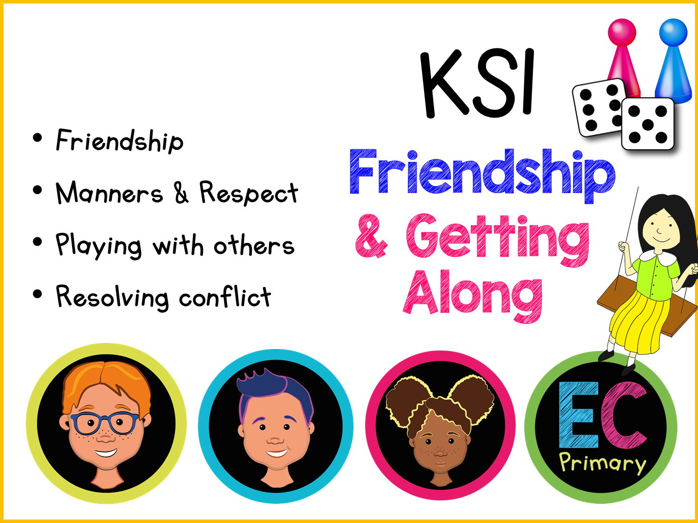 KS1 PSHE Friendship Teaching Resources
