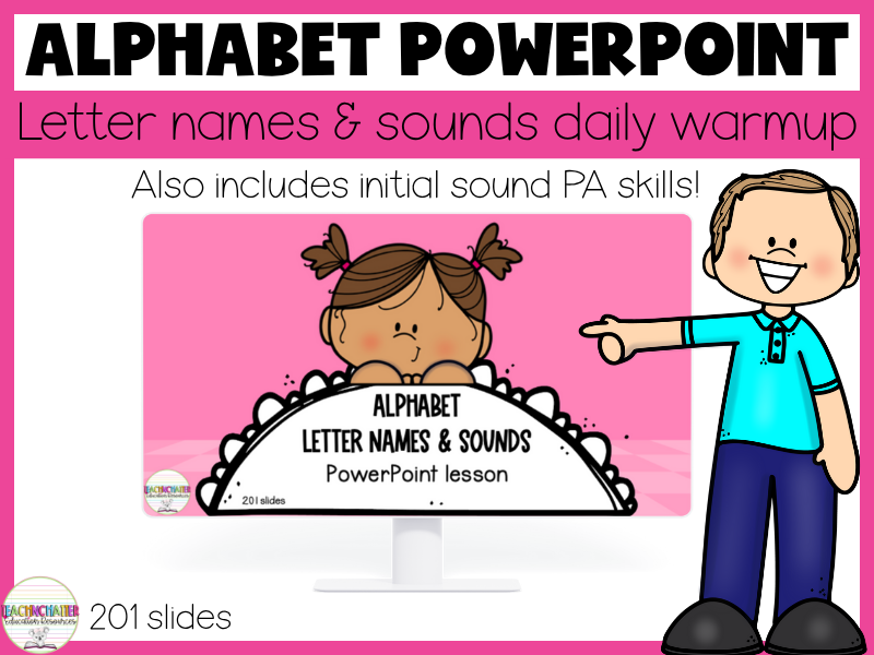 Phonics alphabet warmup lesson | Teaching Resources