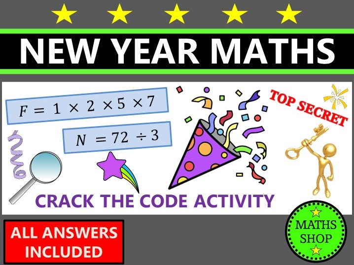 Secret Code Maths Fun Worksheets | Teaching Resources