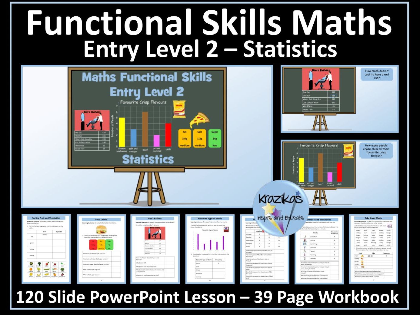 Statistics Functional Skills Maths Entry Level 2 Teaching Resources Statistics Functional Skills Maths Entry Level 2 Teaching Resources