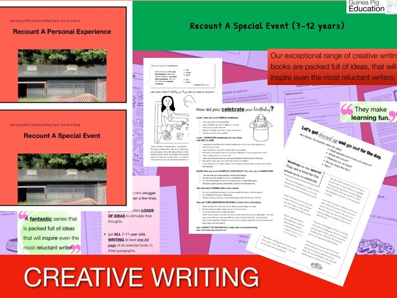 Recount A Personal Experience And Recount A Special Event (7-11 years ...