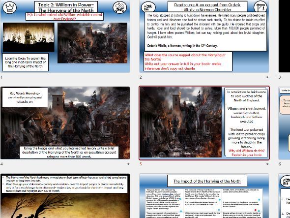 The Harrying of the North | Teaching Resources