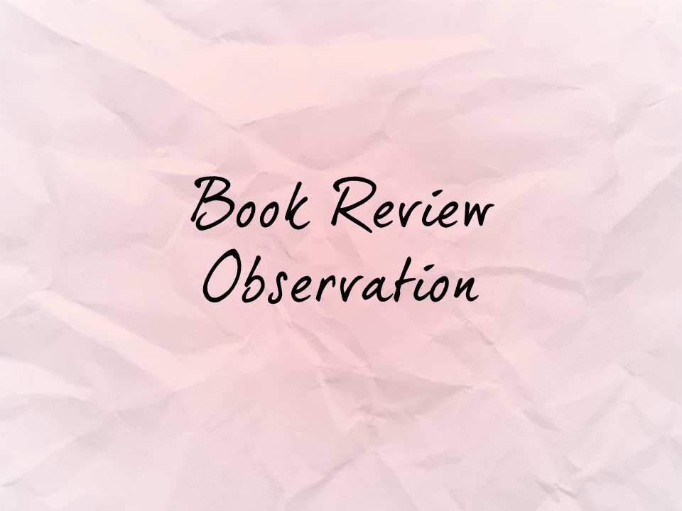 Book Review Observation Lesson | Teaching Resources